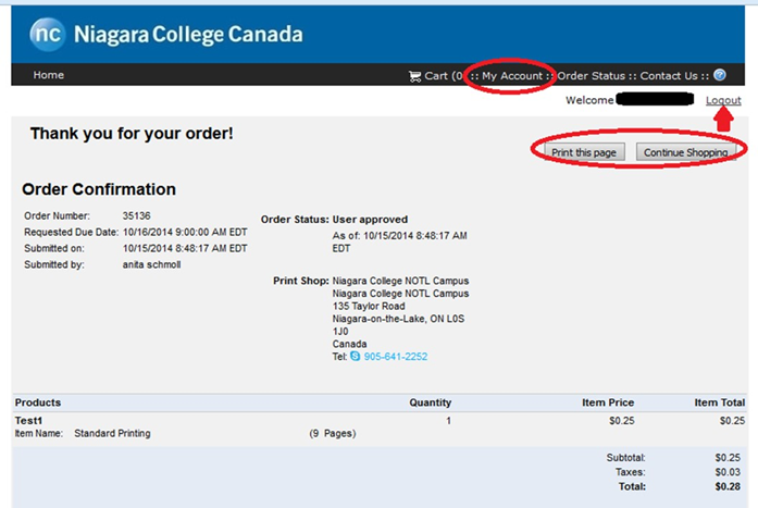 Ricoh Store Front FACULTY USER GUIDE | Information Technology Services ...