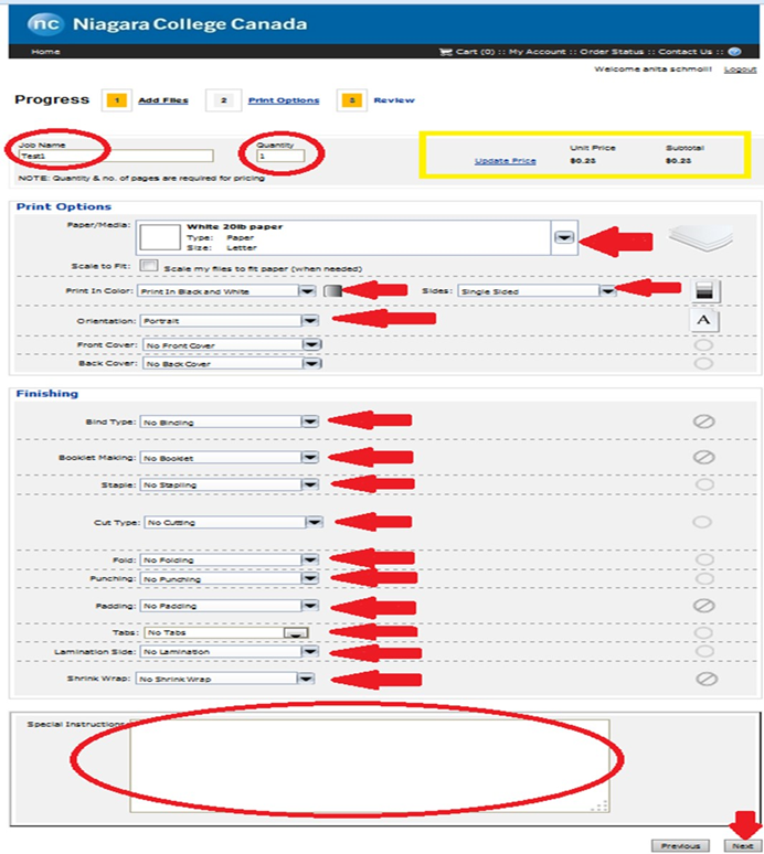 Ricoh Store Front FACULTY USER GUIDE | Information Technology Services ...