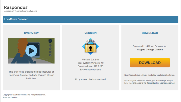 LockDown Browser - Installation Instructions | Information Technology ...