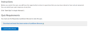LockDown Browser - Installation Instructions | Information Technology ...